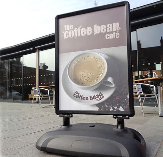Waterbase Pavement Sign | Heavy Duty A1 Pavement Sign